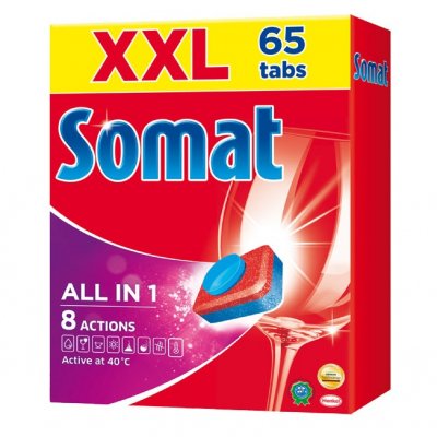 Таблетки за съдомиялна Somat GOLD Tabs 65 бр